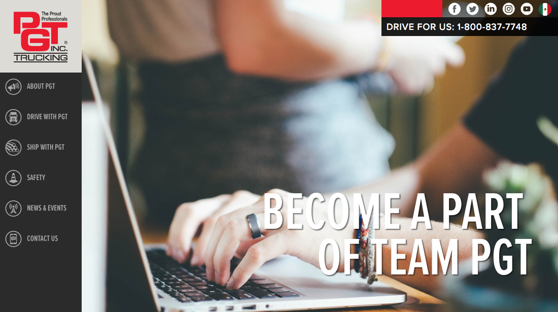 PGT Trucking, Inc. Login - PGT Trucking, Inc.